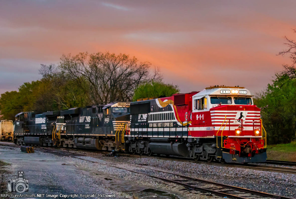 NS 911 leading train 119